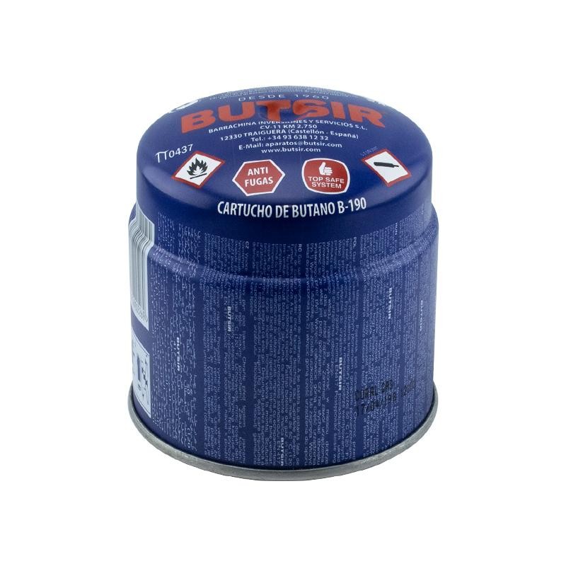 cartucho gas butano-propano 190 grs