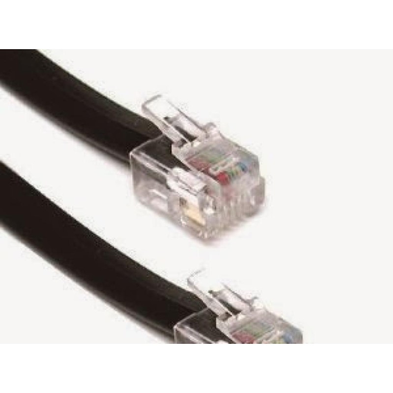 Cable telefono marron 180 cms rj11 6p4c FYH